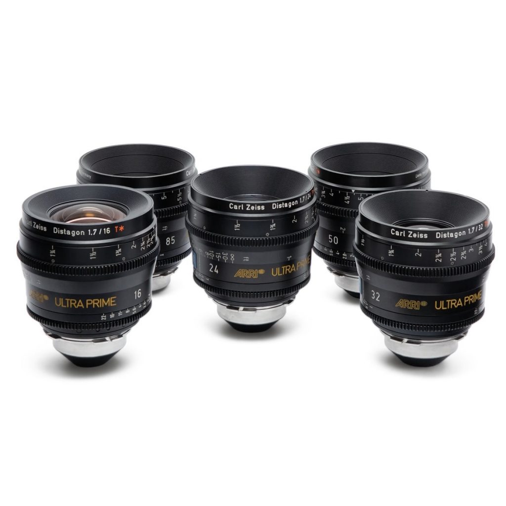 Arri Ultra Prime Kit of 6 - PL Mount - Picture Hire Australia