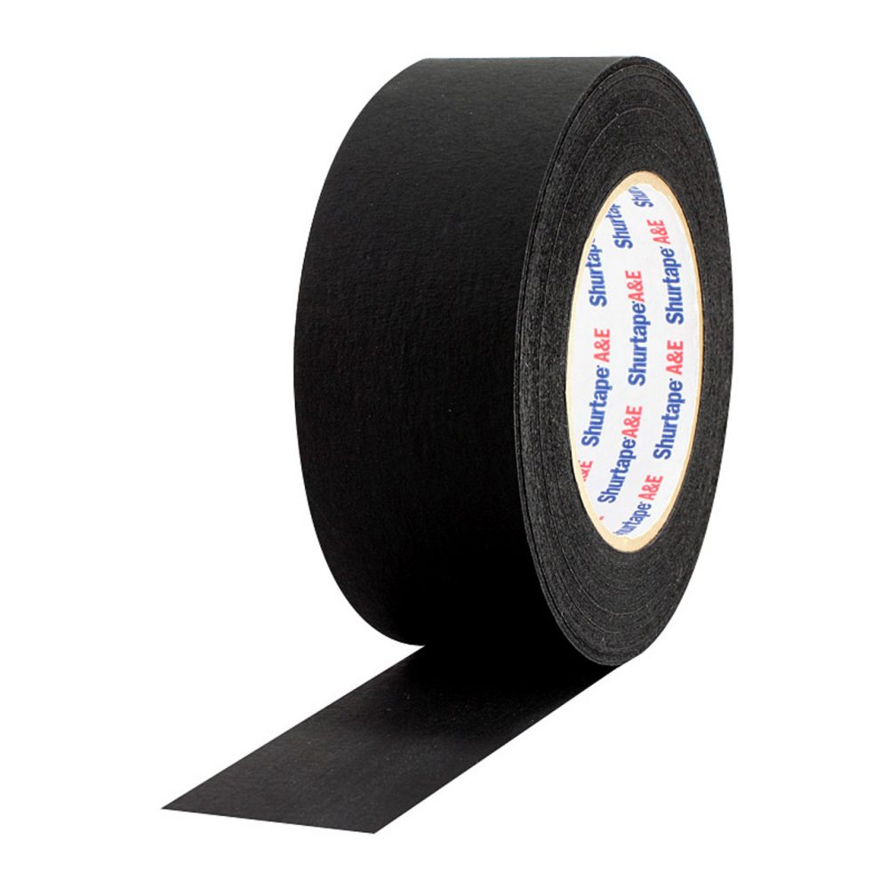 Shurtape 2" Black Matte Tape - Picture Hire Australia